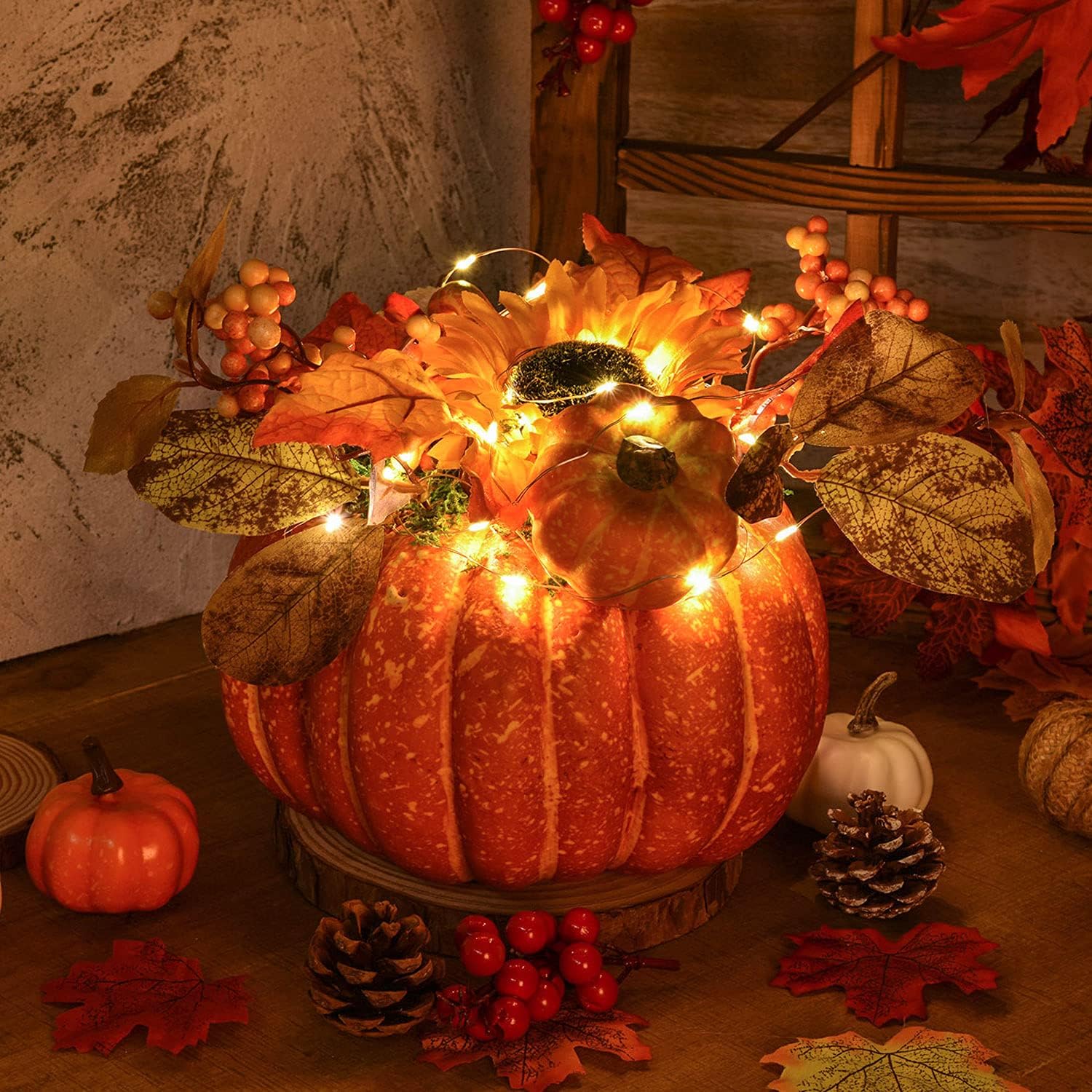 Lvydec Large Pumpkin Fall Table Decoration Review - Discover Awesome ...